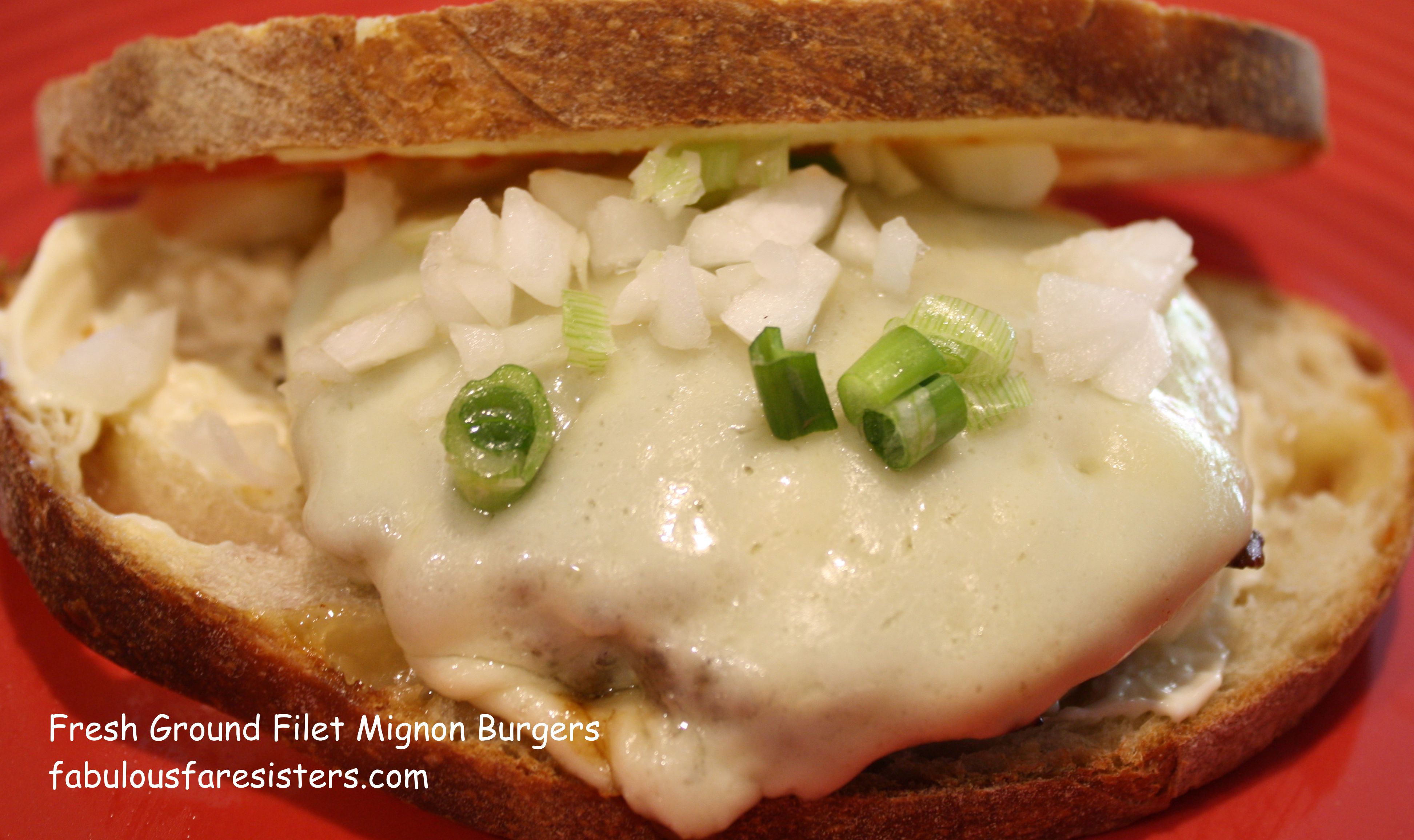 Fresh Ground Filet Mignon Burgers – Fabulous Fare Sisters