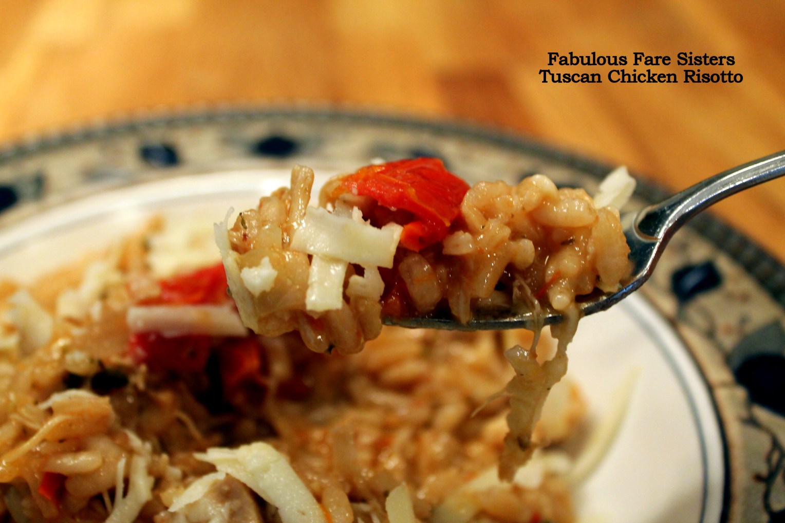 Tuscan Chicken Risotto – Fabulous Fare Sisters