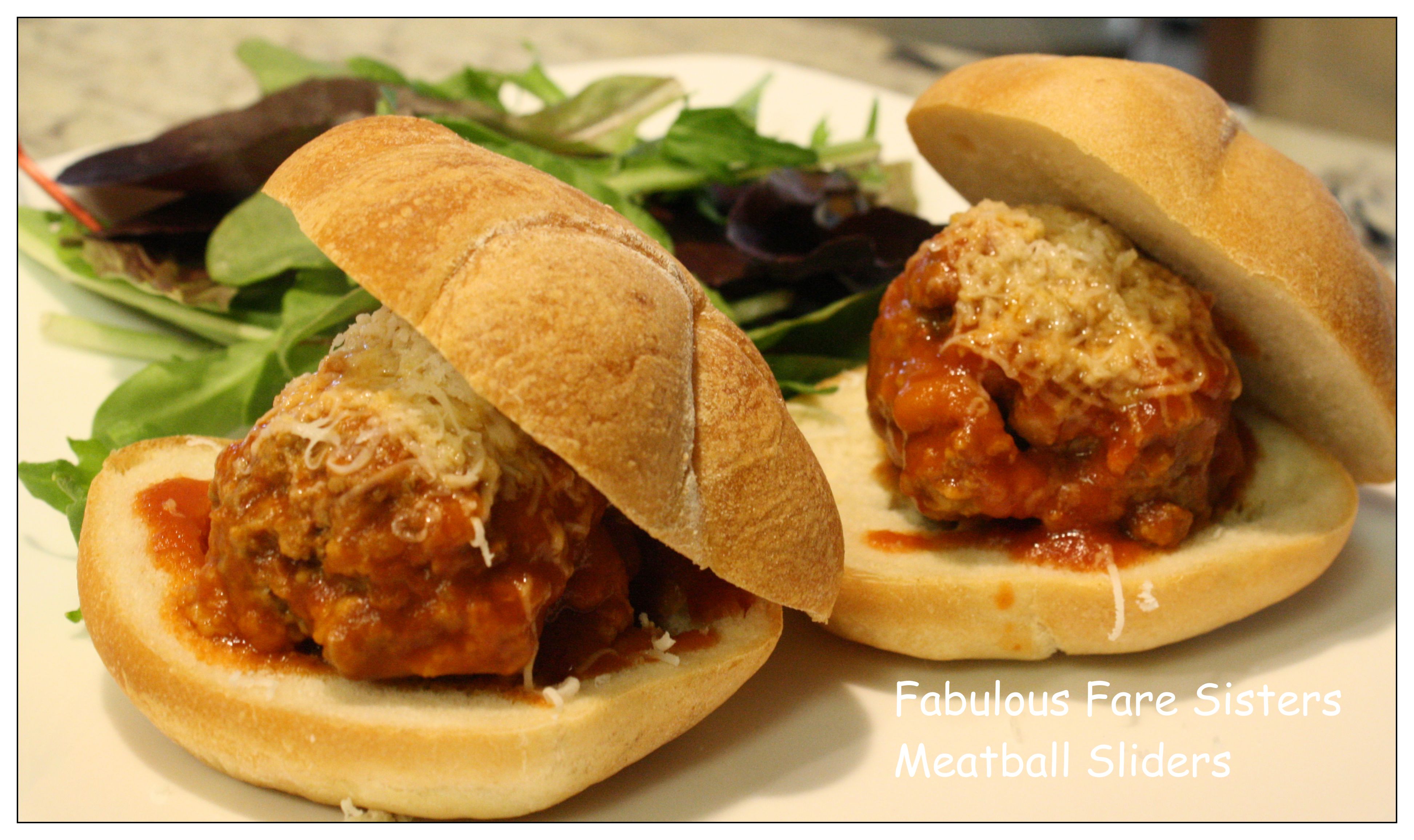 Meatball Sliders – Fabulous Fare Sisters