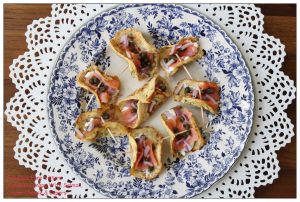 Zucchini Canape With Salmon, Cream Cheese & Capers – Fabulous Fare Sisters