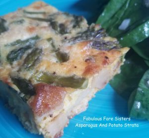Asparagus And Potato Strata – Fabulous Fare Sisters